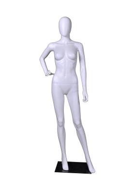 China Fashion new design plastic egghead female mannequins EFB-17 for sale