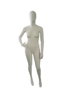 China plus size female egghead mannequin with white matte-MP-F1E for sale