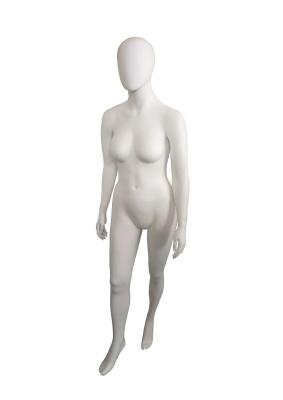 China plus size female egghead mannequin with white matte-MP-F2E for sale