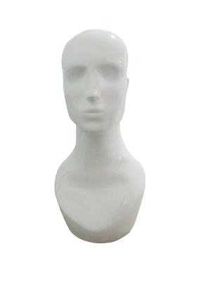 China Jolly mannequins white color abstract head mannequin display head HN-3H for sale