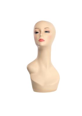 China Jolly mannequins make up skin color mannequin display head JY-H6 for sale