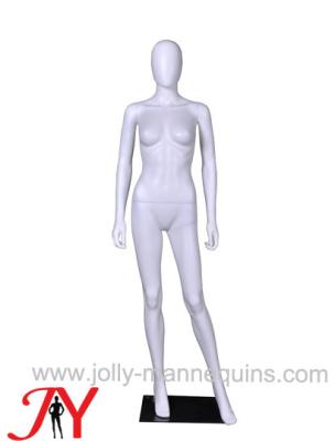 China Jolly Mannequins-Plastic female egghead mannequin original white color EFB-1 for sale