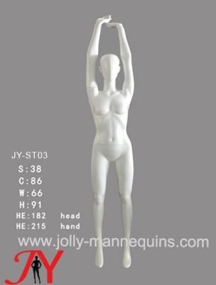 China Jolly Mannequins- China mannequins factory female athlete sport stretching shoulder overhead stretching mannequin JY-ST0 for sale