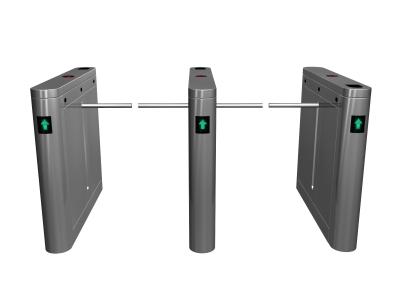 China Bi-direction 304 Stainless Steel Drop Arm Barrier With IR Sensor Control System for sale