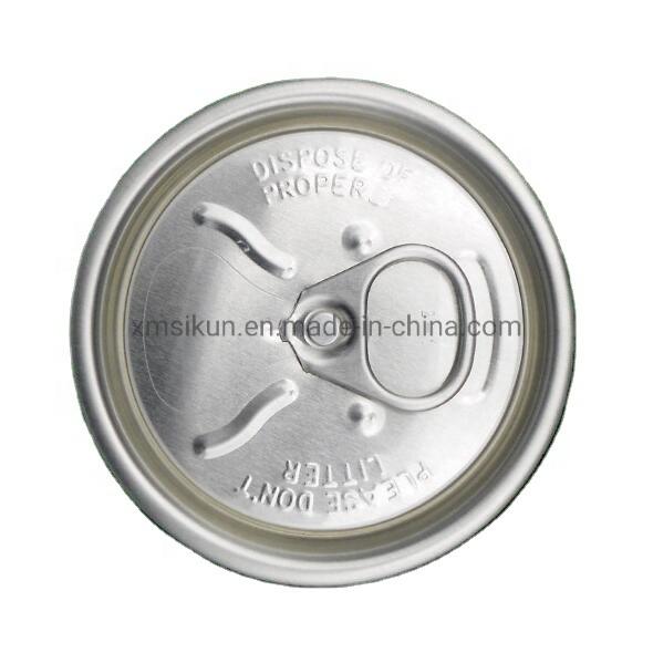 Food Grade 202# Rpt Aluminum Lid for Beverage Can Packing