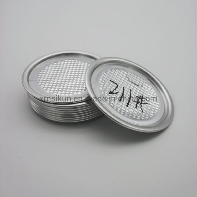 Factory 211# (65mm) Aluminum Peel off Lid for Pet Jar