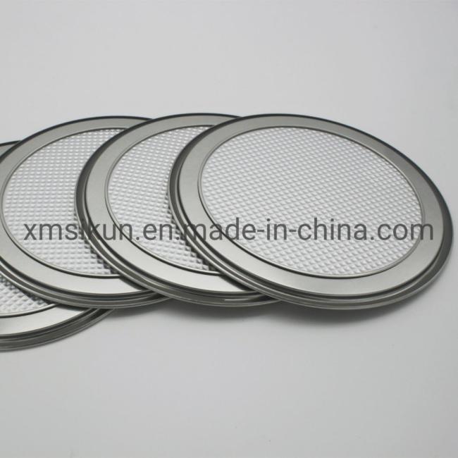 502# Easy Peel End Easy Peel off End Aluminum Foil Lid Aluminum Mason Jar Lid