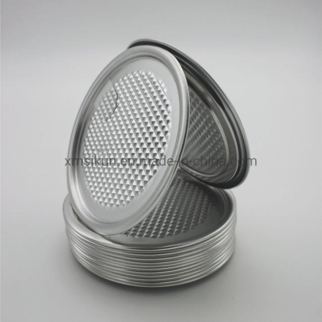 High Quality Tinplate Easy Open Ends Lid 300# Beverage Cans Lid Packaging