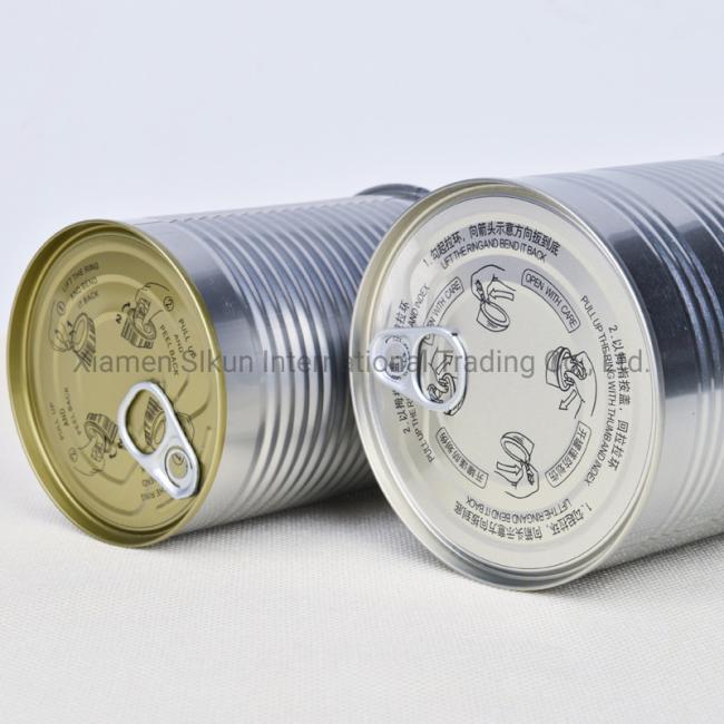 Best Seller BPA Free Food Safety Tin Can 7113# (300X407) for Packing Canned Coconut Milk