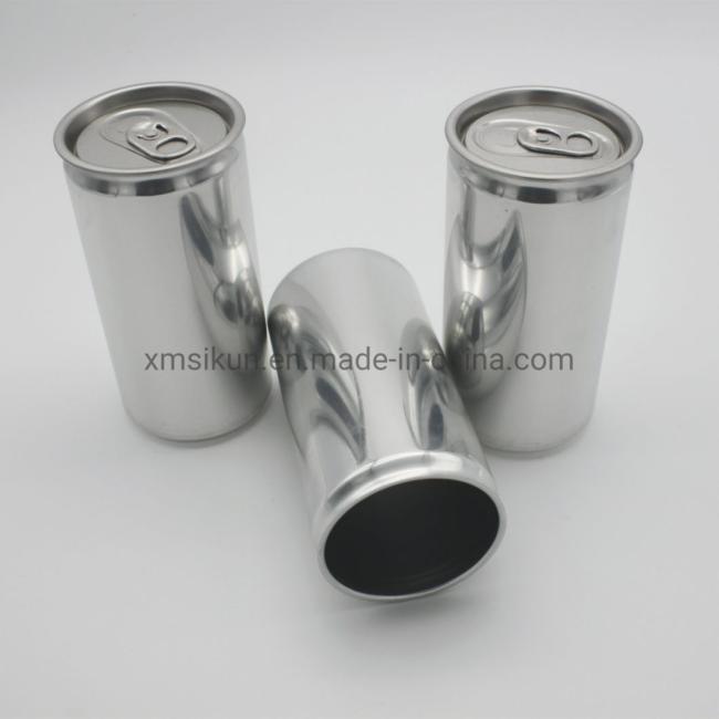 High Quality Empty 250ml Sleek Luminum Can for Beer Juice Soda Packing Good Price
