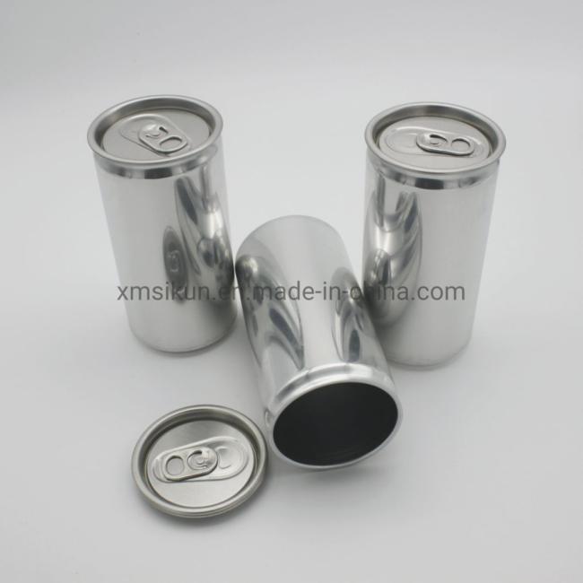 Good Quality Empty 250ml Sleek Luminum Can for Beer Juice Soda Cola Packing Cheap Price