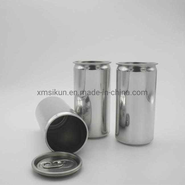 250# New Food Grade Tinplate Tin Food Metal Empty Cheap Cans Rectangle Soda Cylinder Good Quality
