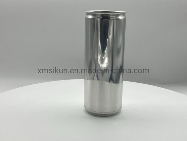 Professional Can Manufacturer 250ml Slim Aluminum Can 8.4oz Empty Beverage Can for Drinks Packing