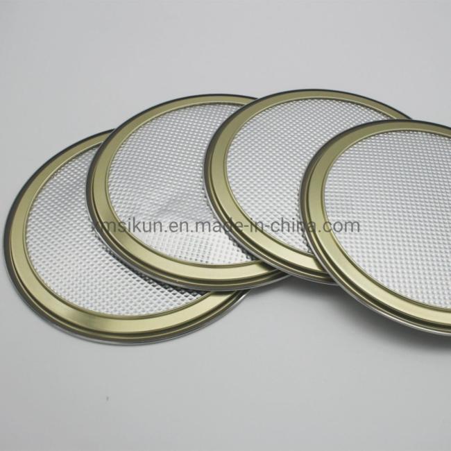 Wholesale Food Grade Tinplate 603# Food Cans with Ordinary Lids