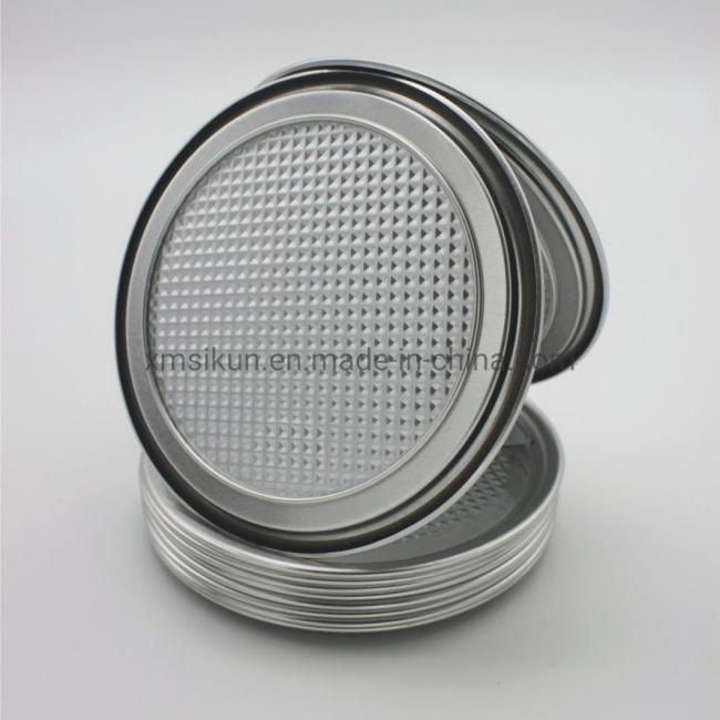 300# Aluminum Peel off Lids Round Pull Ring Canning Lids Easy Lids