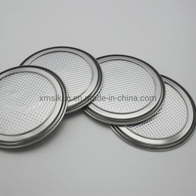 300# Aluminum Peel off Lids Round Pull Ring Canning Lids Easy Lids Beer Lid