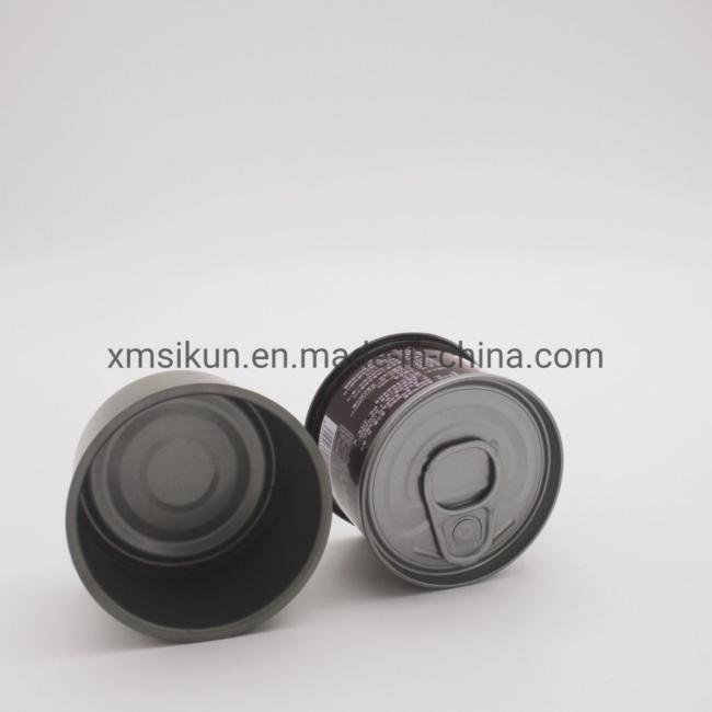 539# Small Round Tin Can Empty for Tomato Paste Canning