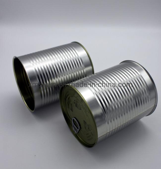 Food Grade Metal Round Tin Can 7113# Food Packaging Empty Tin Tin Can