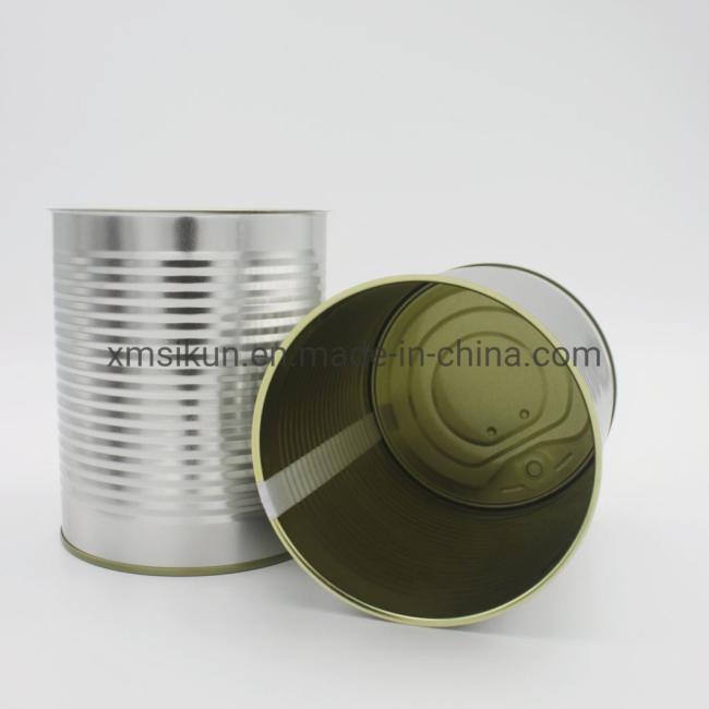 New 9121# Food Grade Empty Tinplate Wholesale Mushroom Sweet Corn Can Good Quality Mushroom Canned