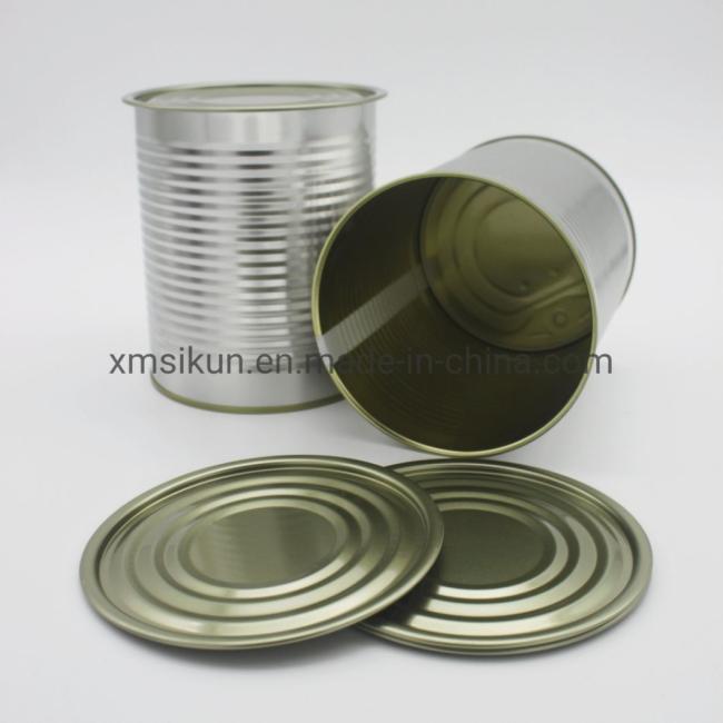 New 9121# Food Grade Empty Tinplate Wholesale Mushroom Sweet Corn Can Good Quality Mushroom Canned