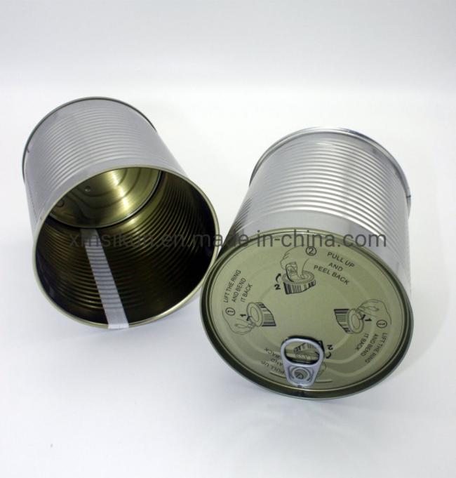 Customized Wholesale Eco-Friendly Harmless Tinplate Cans 8114# Water Chestnuts Canned