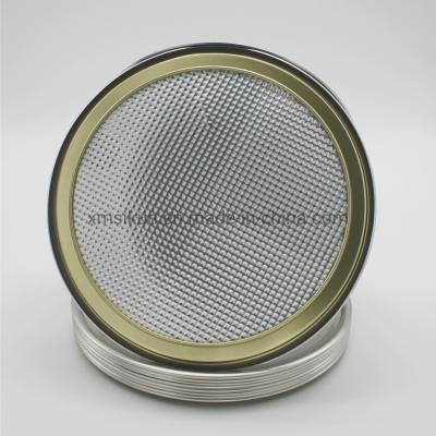 China Pet Jar  Tin Can Lid 603# Aluminum Peel Off Lid ISO9001 Certification for sale
