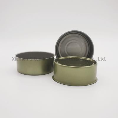 Cina Prezzo competitivo personalizzato Lattina da 2 pezzi vuota 834 # Barattolo di latta per l'imballaggio del tonno di pesce in vendita