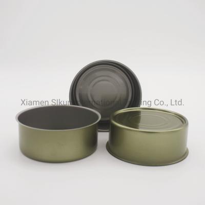 Cina Prezzo competitivo personalizzato Lattina da 2 pezzi vuota 834 # Barattolo di latta per l'imballaggio del tonno di pesce in vendita