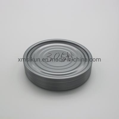 China Wholesale Tinplate Can Lid 305# Foods Cans Packaging Can Lid for sale