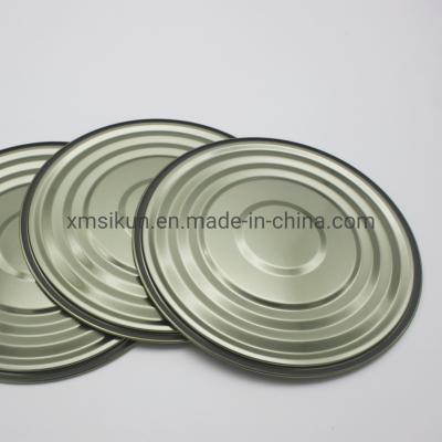 China Poder Fácil-abierta llana de la comida de la tapa de la hojalata 603# de la protección del medio ambiente de la venta de punto en venta