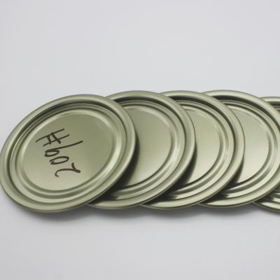 China Tapa abierta fácil de la categoría alimenticia 209# del extremo de alta calidad de la hojalata para Tin Can Energy Drink en venta