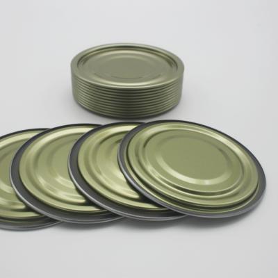 Cina Il coperchio di alluminio del commestibile 211# Eoe per la bevanda può migliore grado d'imballaggio prezzi normali del coperchio dei buoni in vendita