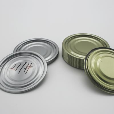 Cina Il coperchio di alluminio del commestibile 211# Eoe per la bevanda può migliore grado d'imballaggio prezzi normali del coperchio dei buoni in vendita