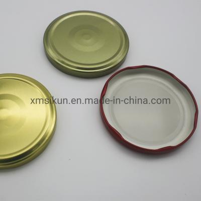 Cina 82 # Anello di trazione per cibo in barattolo di vetro intrecciato in metallo di alta qualità in vendita
