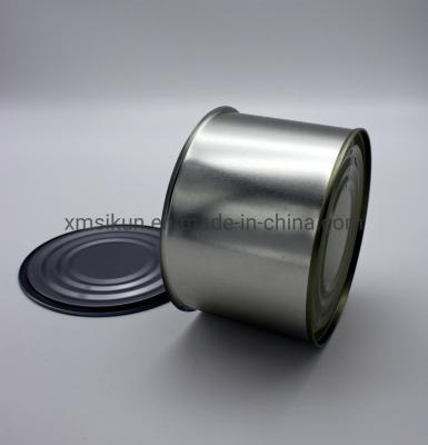 China Best Selling Food Grade Metal Round Empty Can 950# with Easy Open Lid Food Packaging for sale