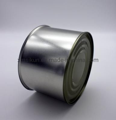 China Best Selling Food Grade Metal Round Empty Can 950# with Easy Open Lid Food Packaging for sale