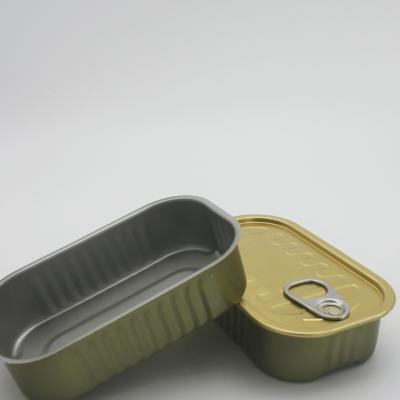 Chine Petite sardine carrée Tuna Food Grade des sardines 311# en gros bon marché de haute qualité pour l'emballage à vendre