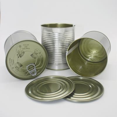 China 9121# Wholesale Sardines Small Square Tin Cheap Can Tuna Canned Good Price for sale