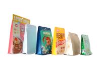 China Three Phase 380V/50HZ Automatic Square Bottom Stand Up Pouch Making Machine for sale