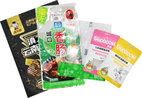Composite Plastic Film Stand Up Zipper Pouch Making Machine 380V