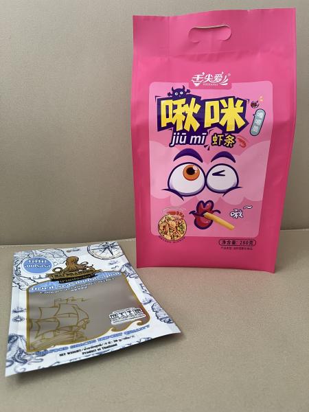 Adjustable Speed Color Touch Screen Three Side Sealing Four Side Sealing Machine