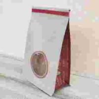 China Eight Side Sealing Flat Bottom Box Pouch Sample With Digital Printing for sale