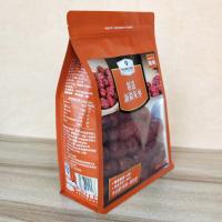 China Glossy Flexible Packaging Digital Sample Flat Bottom Pouch With Zipper for sale