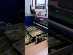 Speed Three-Side Sealing Bag Making Machine with Film Thickness 0.045-0.15mm 4000kg