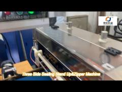 3 Seal 4 Seal Zipper Pocket Bottom Gusset Zipper Seal Machine
