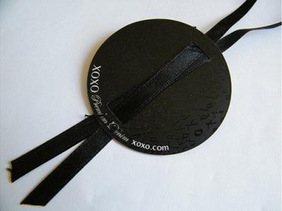 China Round Shaped Clothing Hang Tags Coated / Craft Paper Material For Children Garment for sale