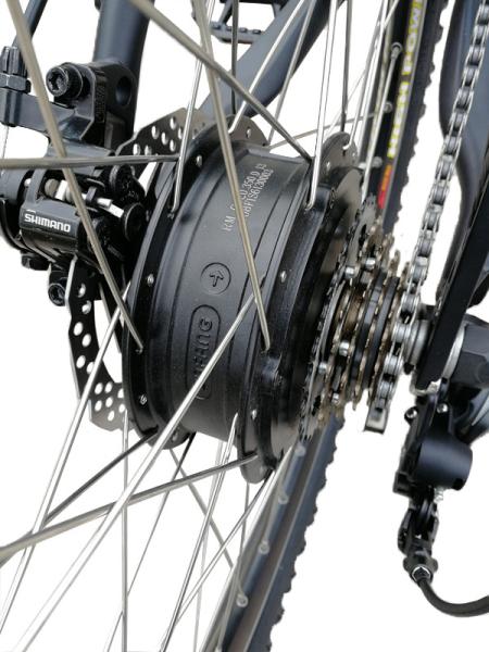 Quality 26 Inch Wheel Integrated Battery Electric Bike With Bafang 350W Hub Motor THP for sale