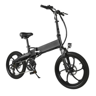 Cina Conveniente Shimano 7 velocità 6 Spoke MTB stile di alluminio pieghevole bicicletta elettrica in vendita