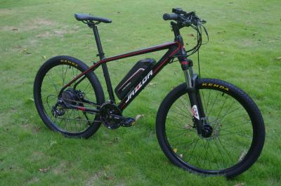 China 26 inch 250W 350W elektrische bergfiets 48V lithiumbatterij en 24 versnellingen Te koop
