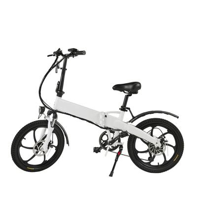 Cina Conveniente Shimano 7 velocità 6 Spoke MTB stile di alluminio pieghevole bicicletta elettrica in vendita